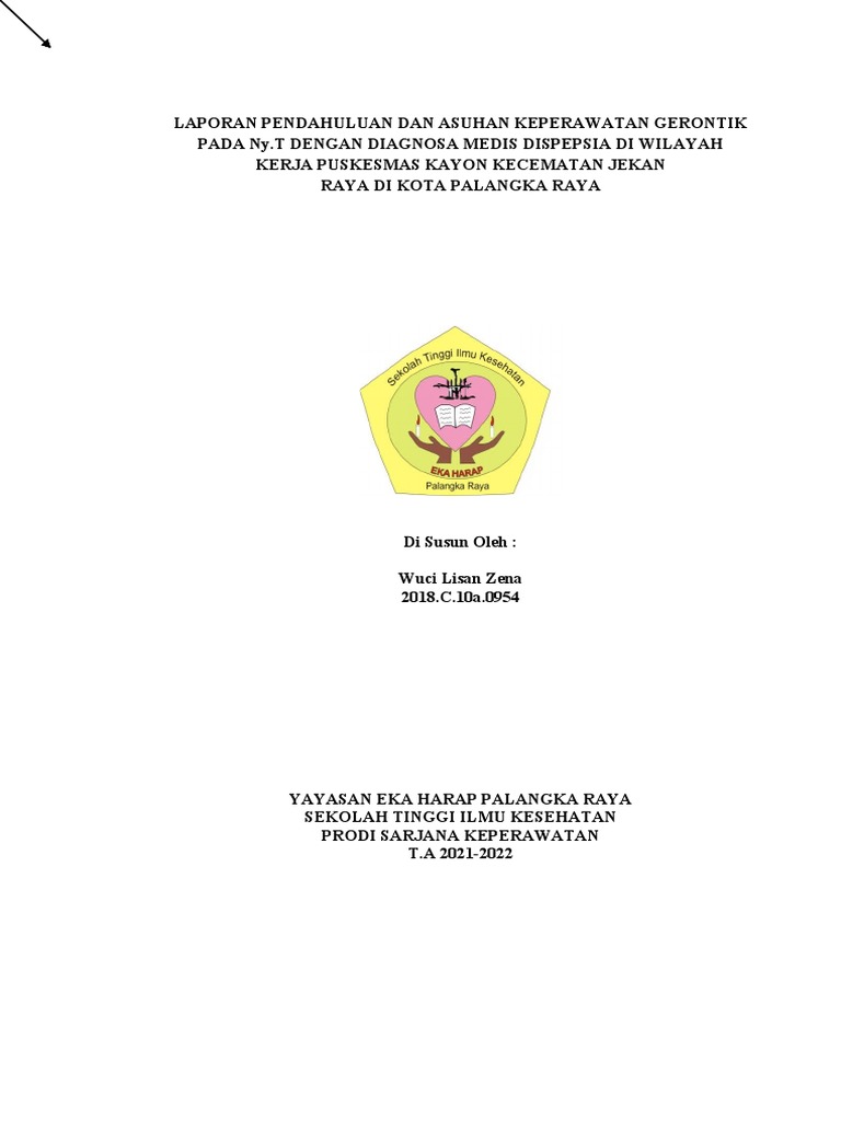 LP & Askep Dispepsia (Wuci Lisan Z) | PDF