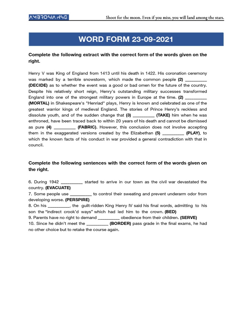 Word Form 23-09-2021 | PDF