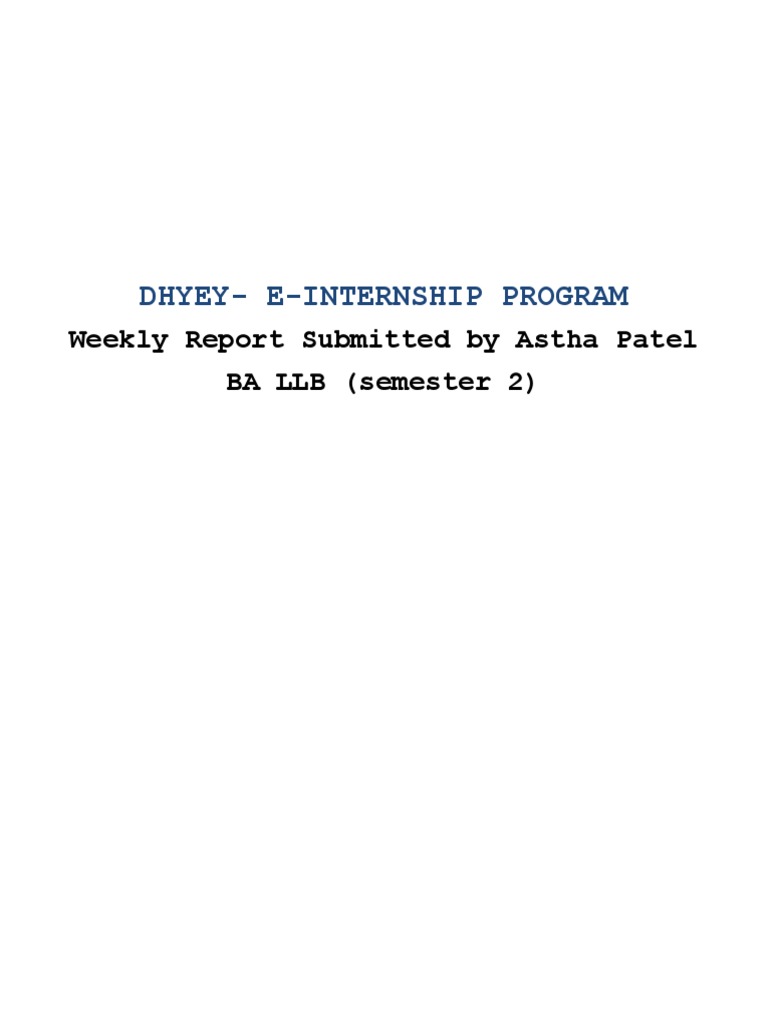 Astha Internship Report | PDF | Natural Environment | Divorce