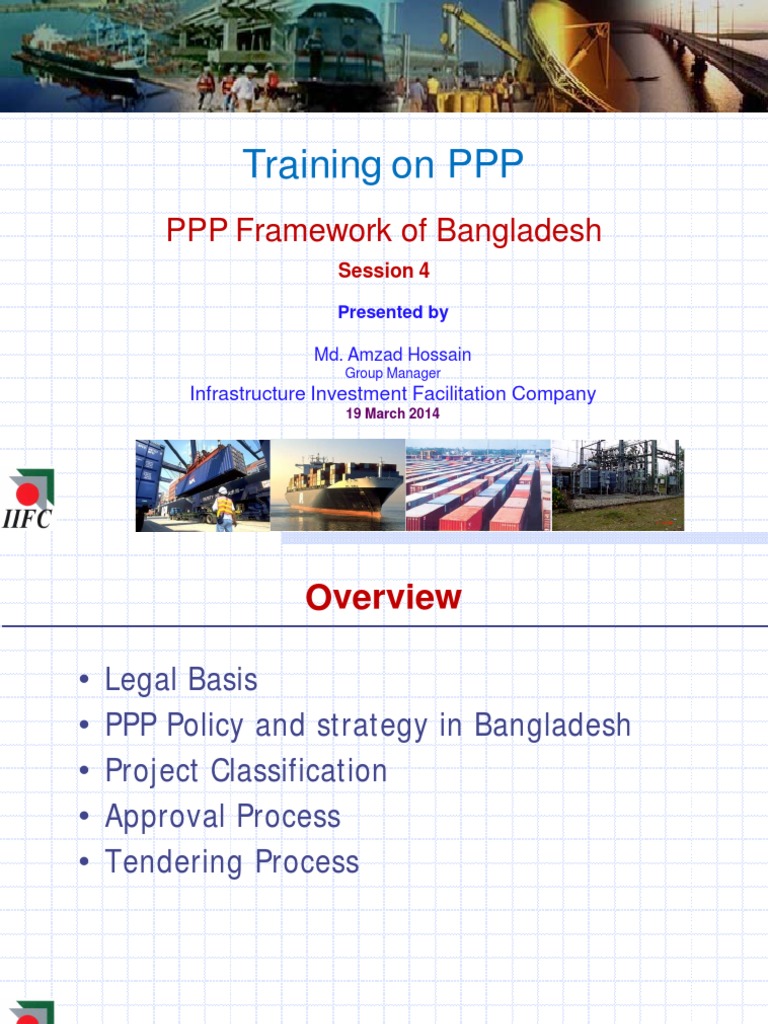 Session 4 - PPP Framework of Bangladesh, Amzad Hossain | PDF | Public ...
