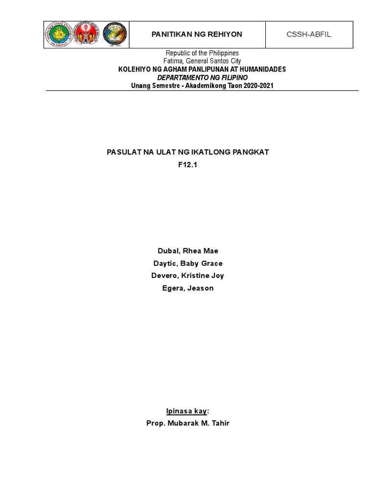 Rehiyon III at IV | PDF