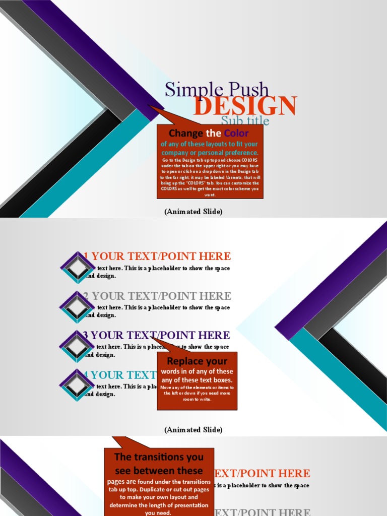 Simple Push Design 17887 | PDF | Page Layout | Computing