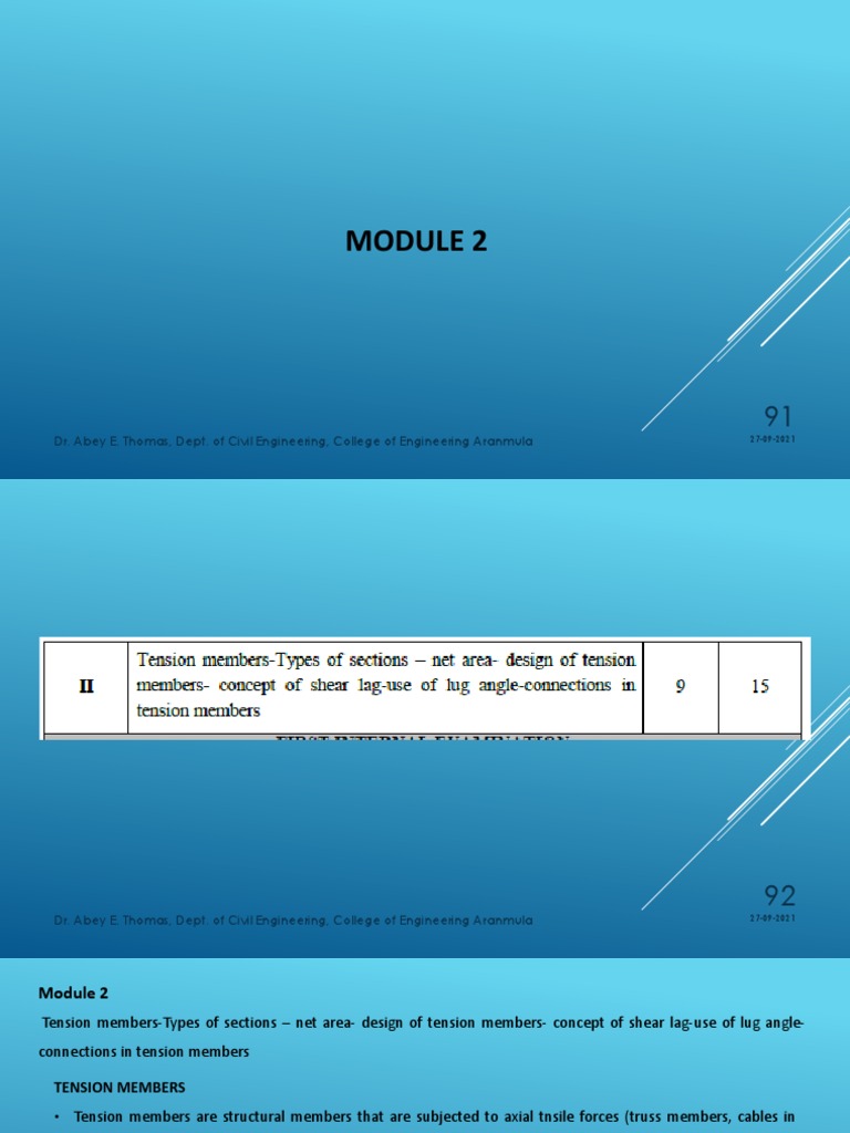 Module 2 - DSS | PDF | Strength Of Materials | Screw