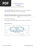 How To Write Physics Practical FIle | PDF | Experiment | Optics