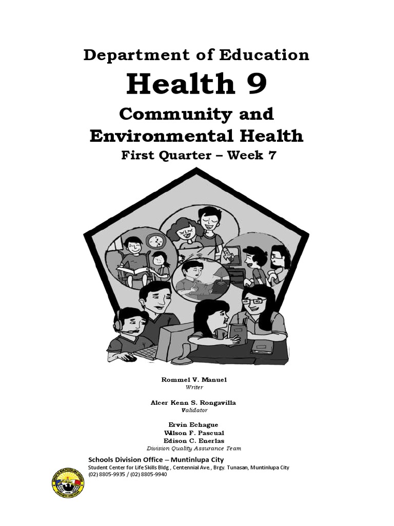 Slem Health 9 Week 7 Q 1 Final | PDF | Health Care | Health Sciences