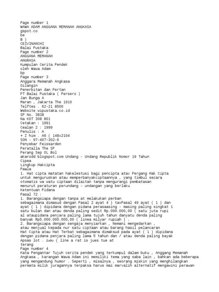 Anggana Memanah | PDF