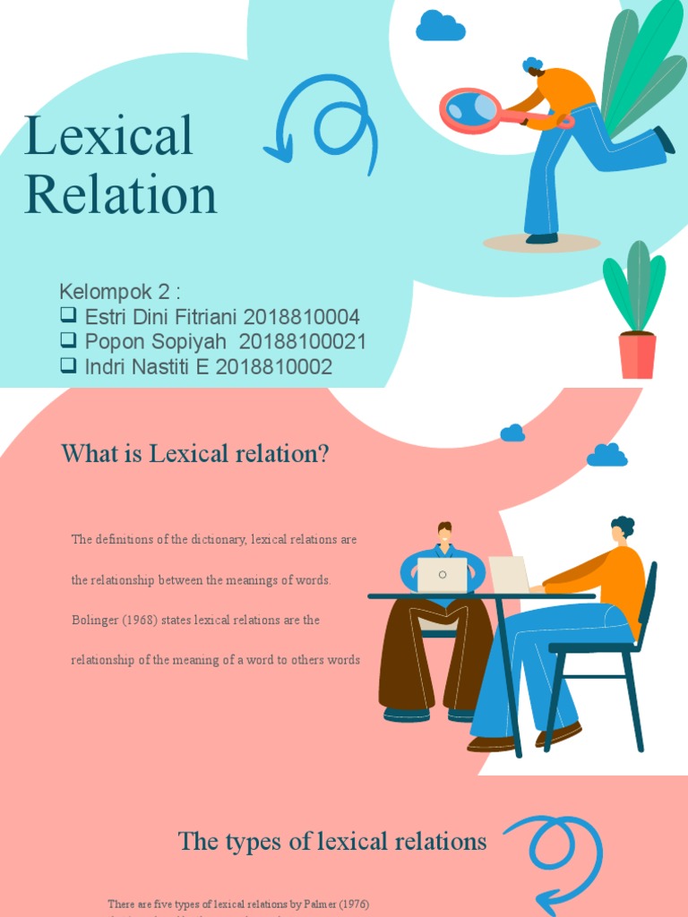 Semantic Lexical Relation | PDF