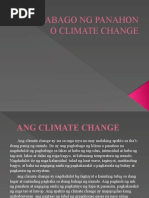 Ap: Climate Change, Pagkasira NG Kalikasan (Tagalog) | PDF