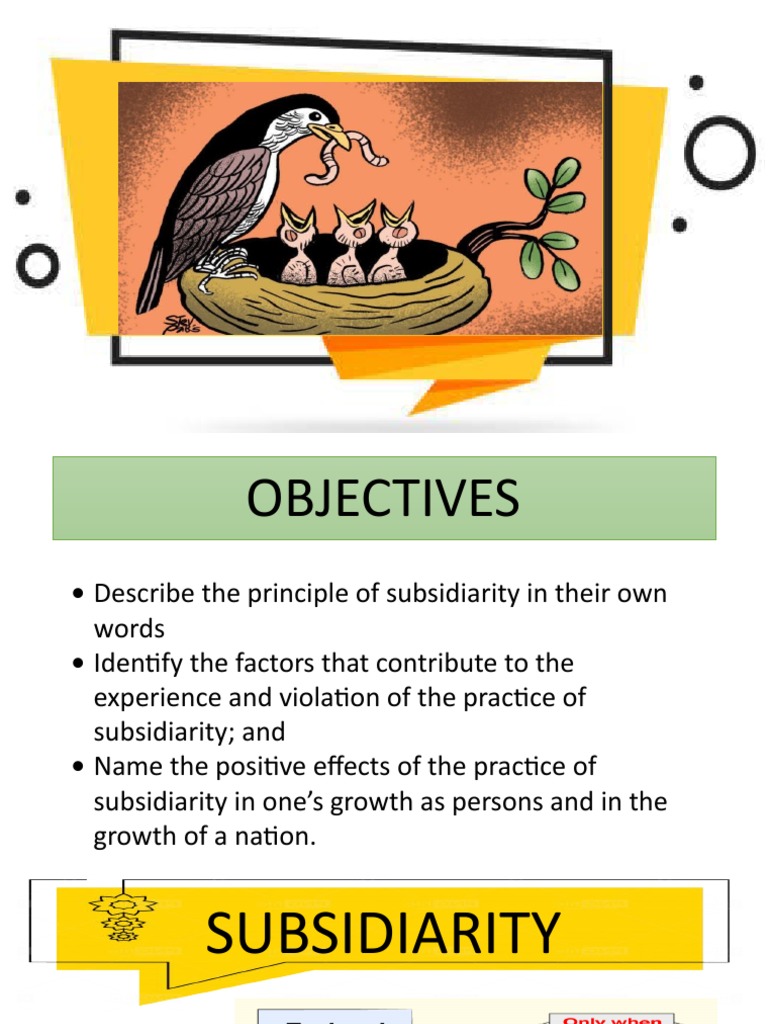 Principle of Subsidiarity | PDF
