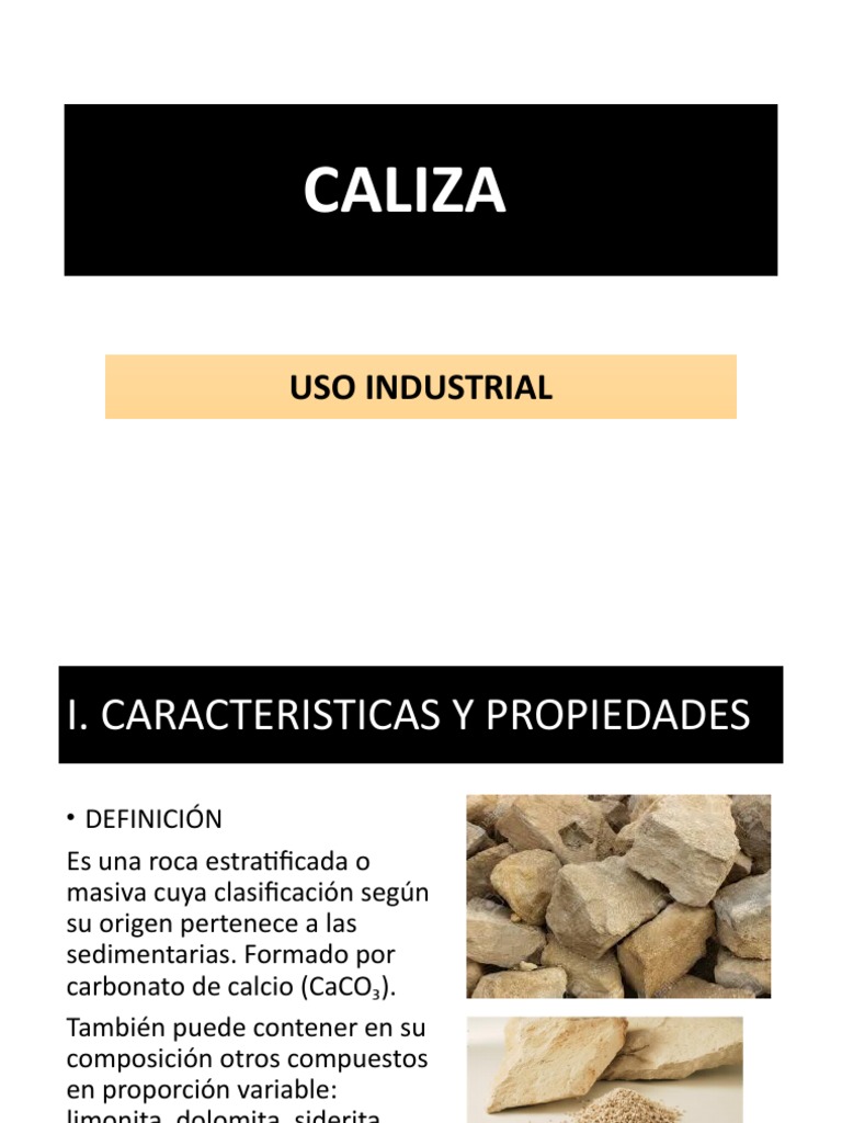 Usos y propiedades de la caliza | PDF | Caliza | Carbonato