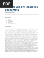 Insurance Accounting Journal Entries | PDF | Reinsurance | Debits And ...