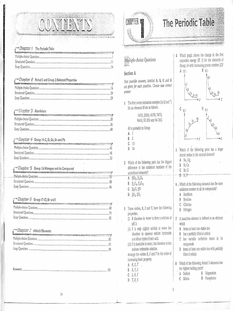 Federal Praktis Orientasi Topikal STPM Chemistry Sem 2 Inorganic | PDF ... Federal Praktis Orientasi Topikal STPM Chemistry Sem 2 Inorganic | PDF ...