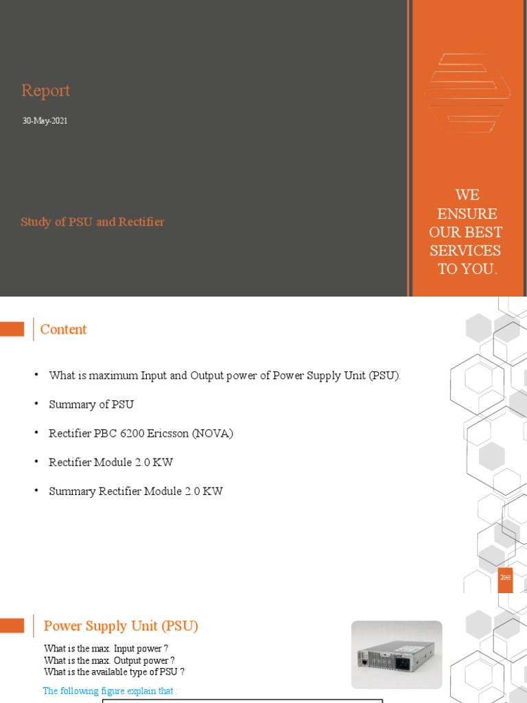 Study of PSU and Rectifier | PDF | Computers | Technology & Engineering