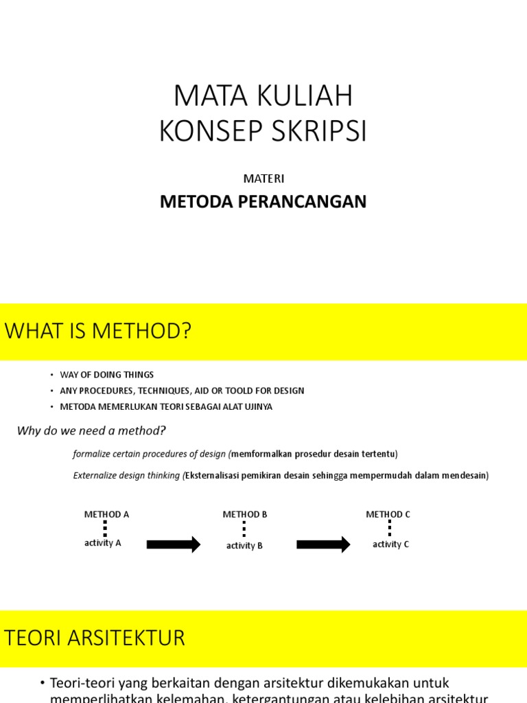 Metode Perancangan | PDF | Brainstorming | Design Thinking
