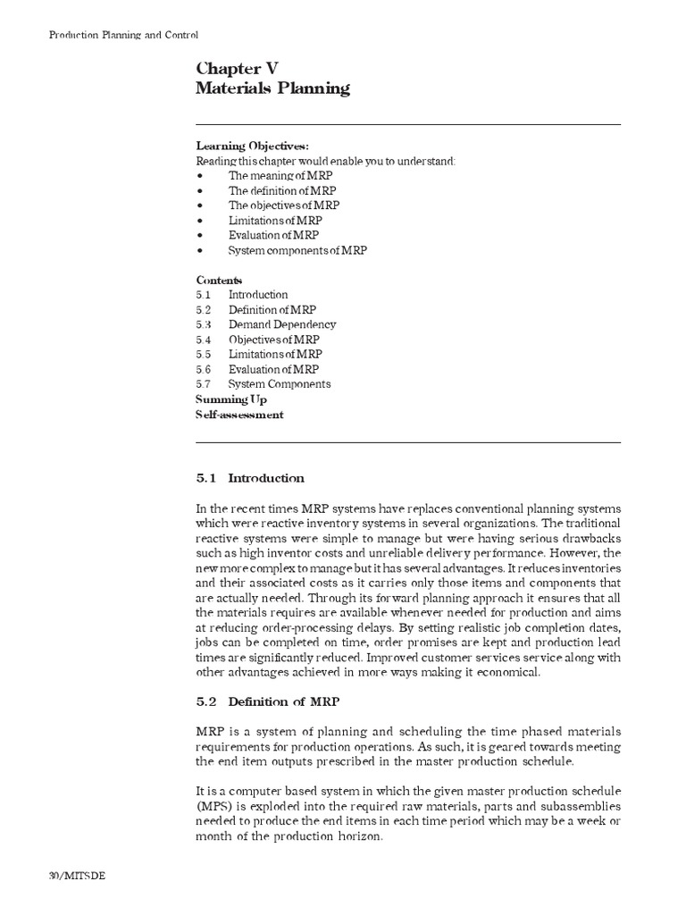 PPC Materials MRP | PDF | Inventory | Computer Aided Design