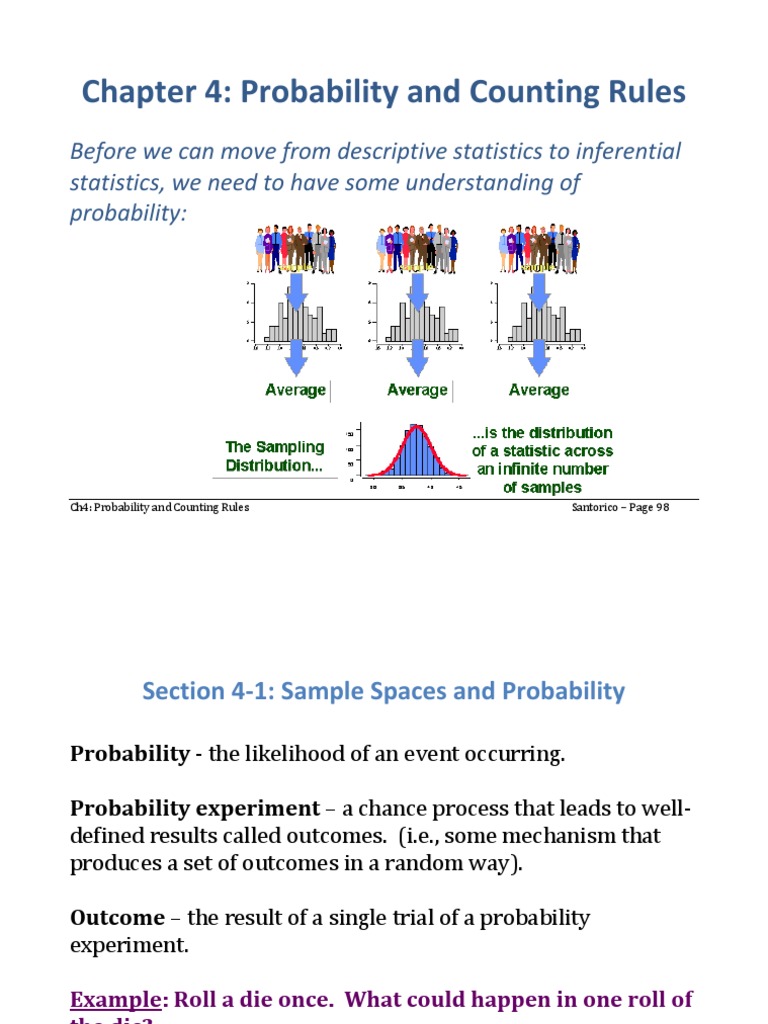Chapter 4: Probability and Counting Rules | PDF | Probability | Numbers