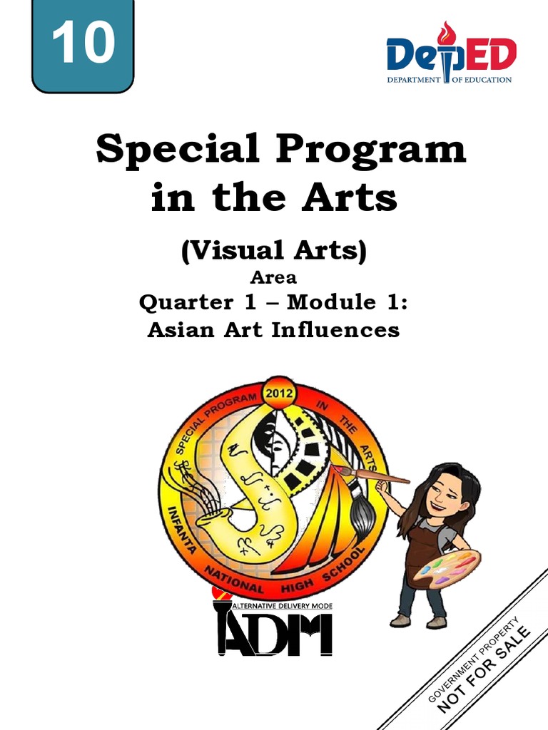 Visual 10 1st Quarter Module | PDF | Japanese Art | Paintings