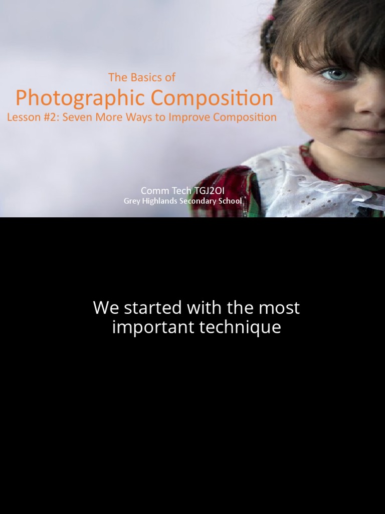 The Basics of Composition | PDF | Composition (Visual Arts) | Vision