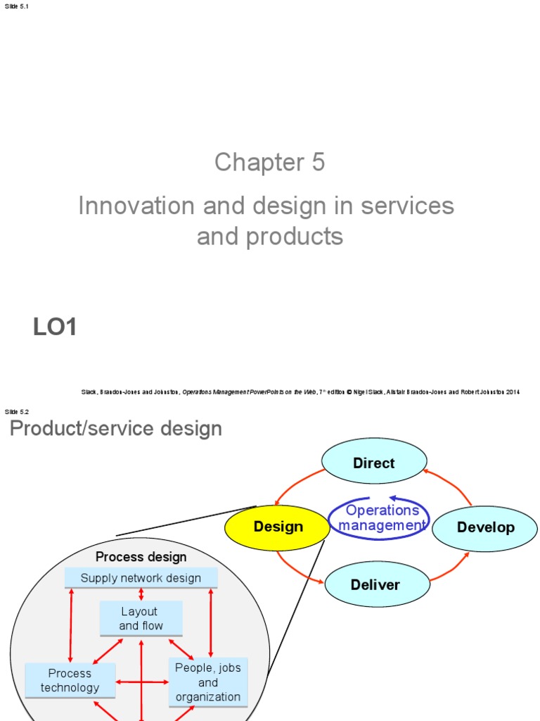Chapter 5 Innovation and Design in Services and Products | PDF ...