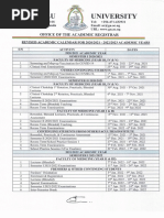 Academic Calendar - ARU | PDF | Academic Term