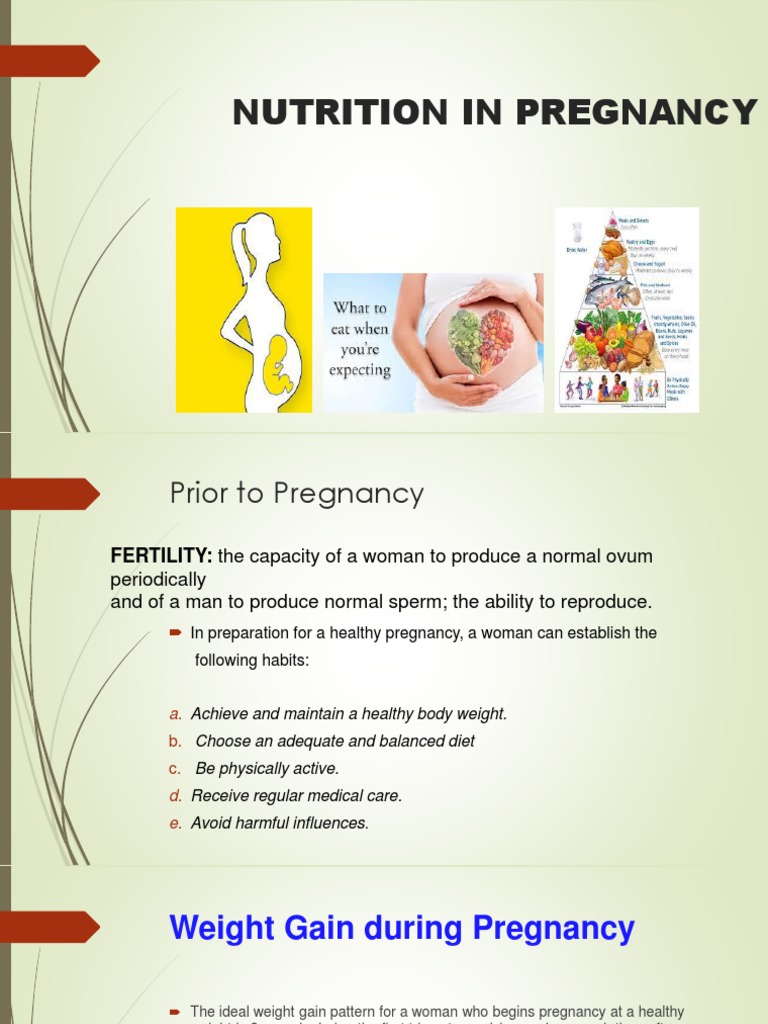 Nutrition for a Healthy Pregnancy: Understanding the Stages of Fetal ...