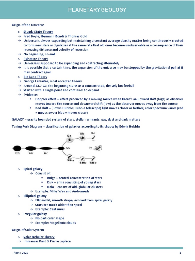 Planetary Geology: GALAXY - Gravity Bounded System of Stars, Stellar ...