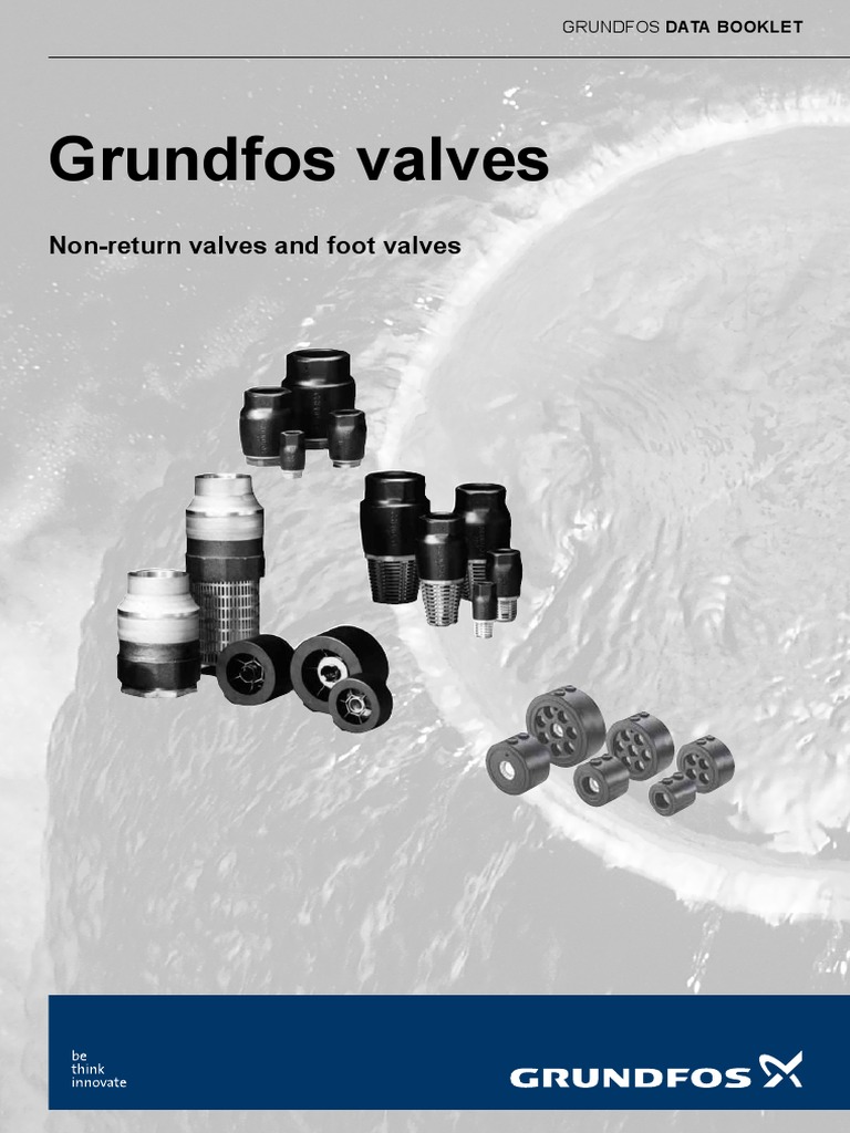 Grundfos Valves: Non-Return Valves and Foot Valves | Download Free PDF ...