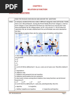 Class 12th Mathematics PYQs With Solution CHAPTER-1 Relations and Functions | PDF | Mathematical ...