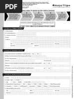 Medi Assist Claim Form Guidance | PDF