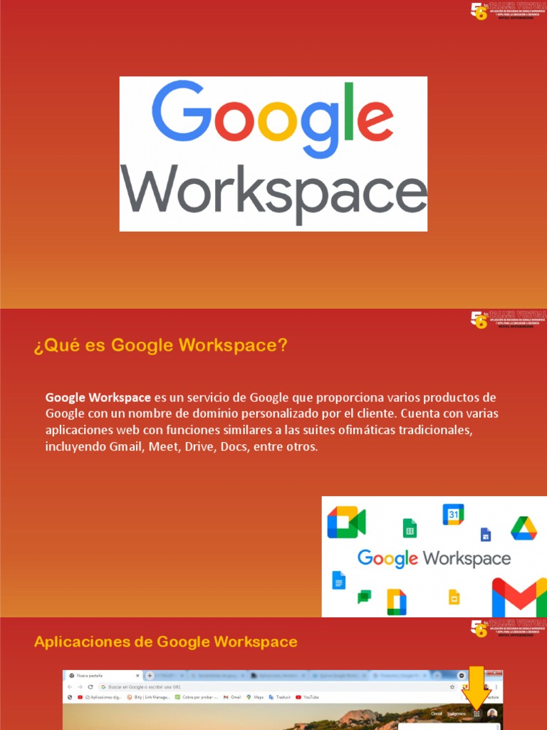 DIA 1 - Google Workspace | PDF | Software de la aplicacion | Archivo de ...
