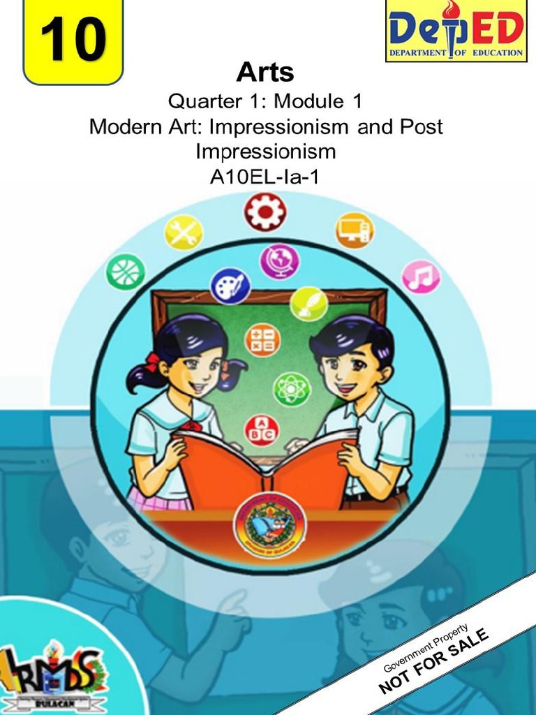 Arts 10 Module 1 | PDF | Impressionism | Paul Cézanne