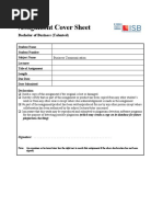 Monash University Assessment Cover Sheet | PDF | Plagiarism | Academic ...