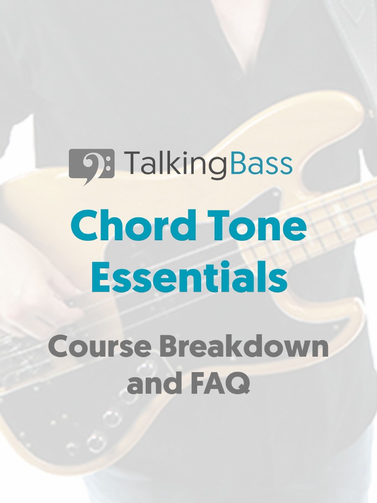 Chord Tone Essentials Breakdown | PDF | Chord (Music) | Interval (Music)