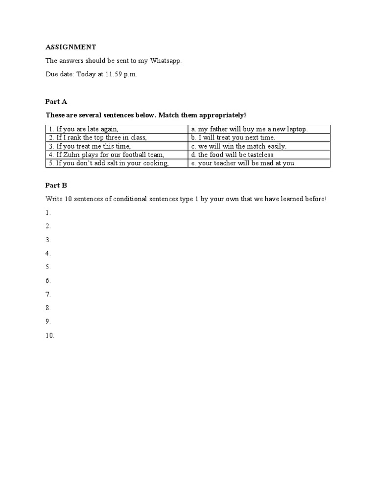 Assignment of XI IPA 6 | PDF