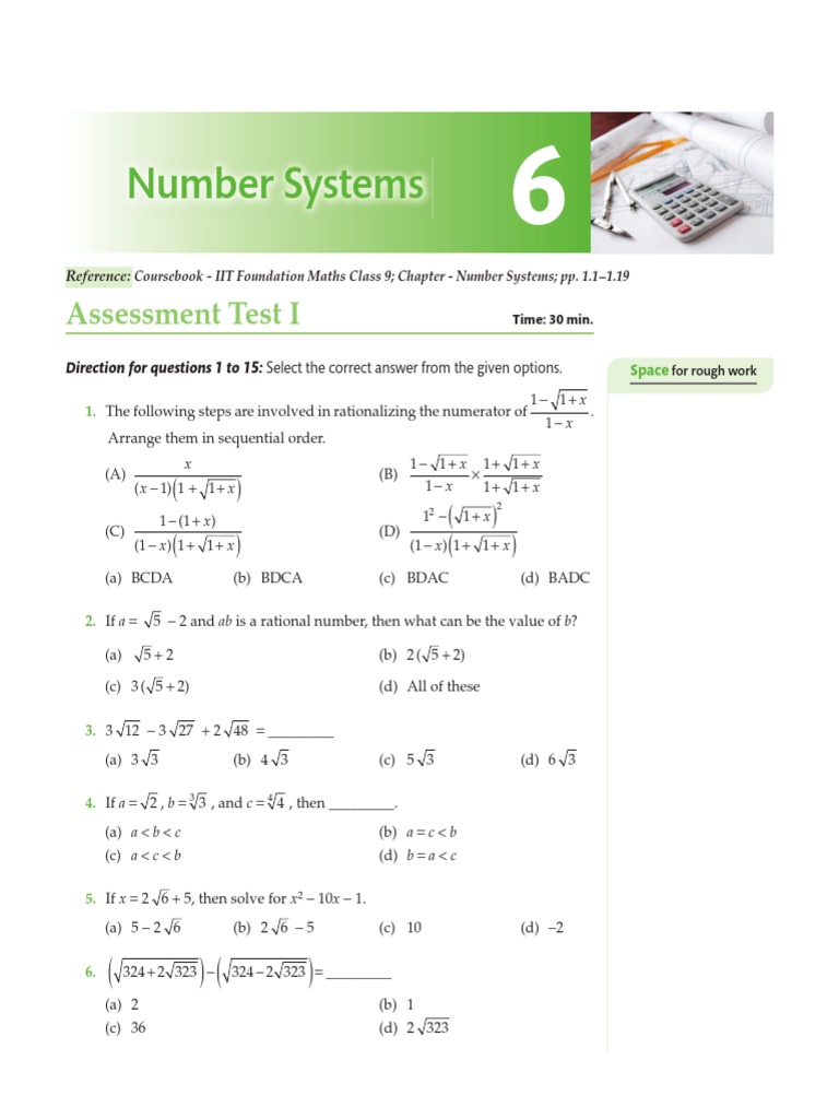 Number System Class 9 | PDF | Logarithm | Mathematics