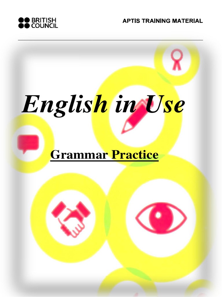 APTIS Grammar Practice | PDF | Verb | Linguistic Morphology