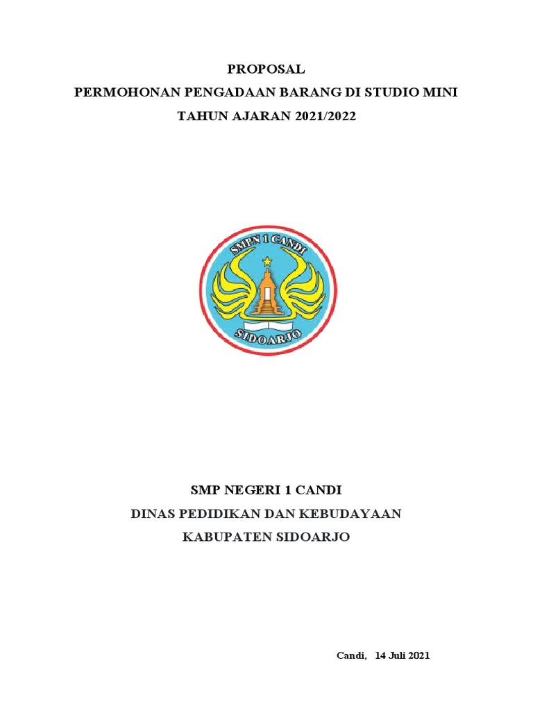 Proposal Pengadaan Studio Mini 2 | PDF