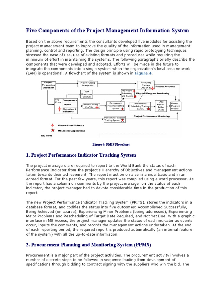 Five Components of The Project Management Information System | PDF ...