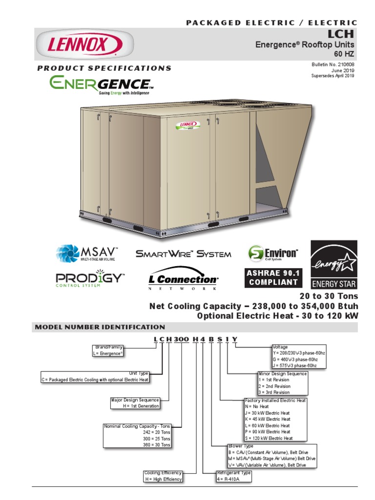 Manual de Mantenimiento Lennox | PDF | Thermostat | Drainage