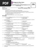 Ap 8 Quarter 2 Week 2 Activity Sheets | PDF