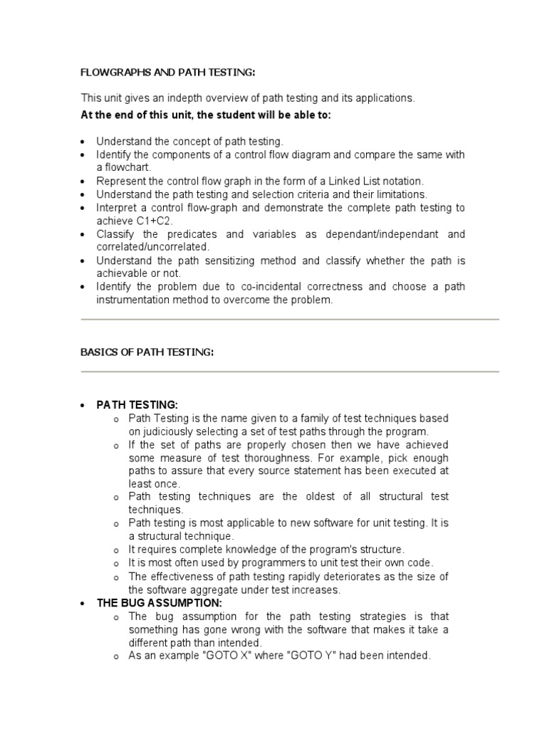STM Path Testing | PDF | Control Flow | Interpretation (Logic)