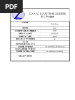 Sample Ballast Water Record Book Completed | PDF | Water | Ships