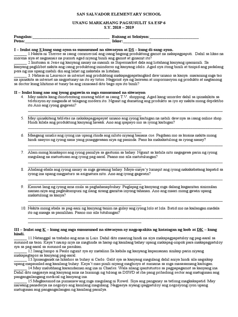 PT Esp 6 | PDF