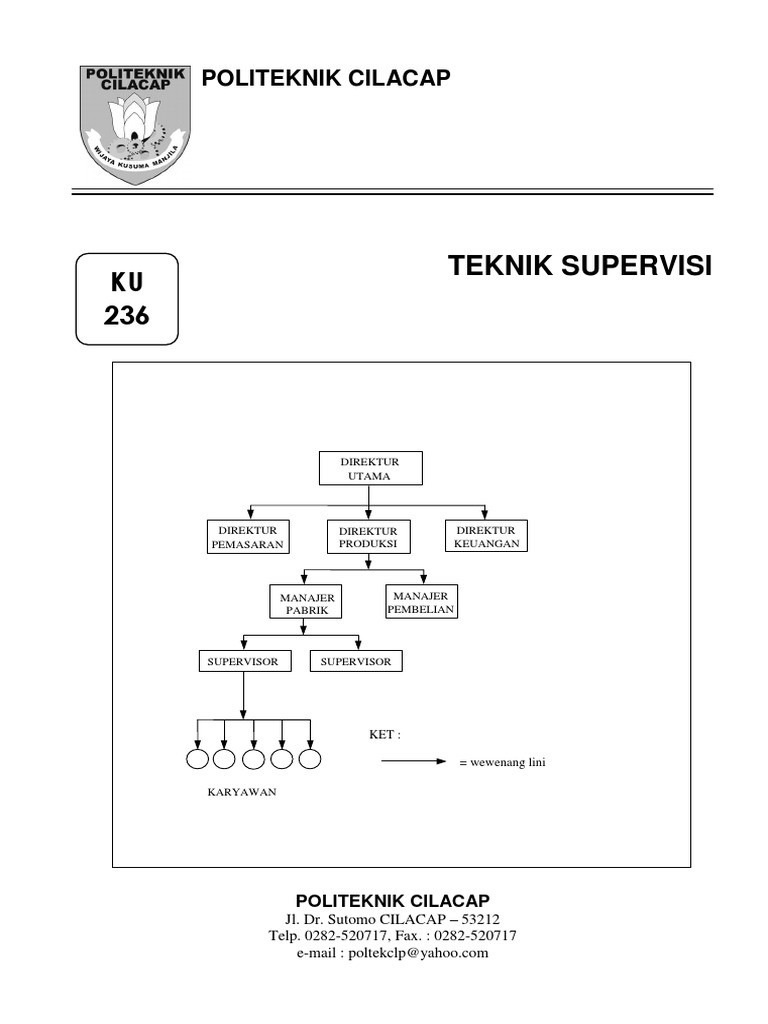Modul Teknik Supervisi | PDF