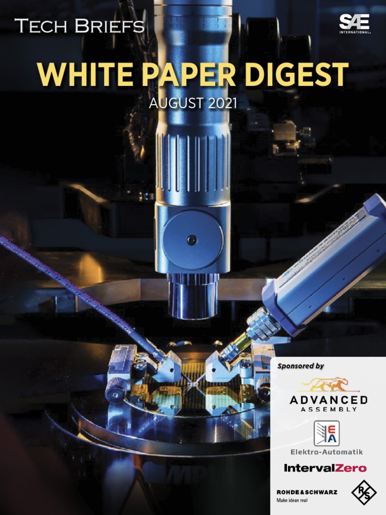 White Paper Digest - 21WPD08 | PDF | Power Supply | Electrical Network