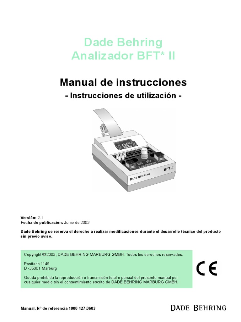 BFT Ii - Manual Español | PDF | Derechos de autor | Software