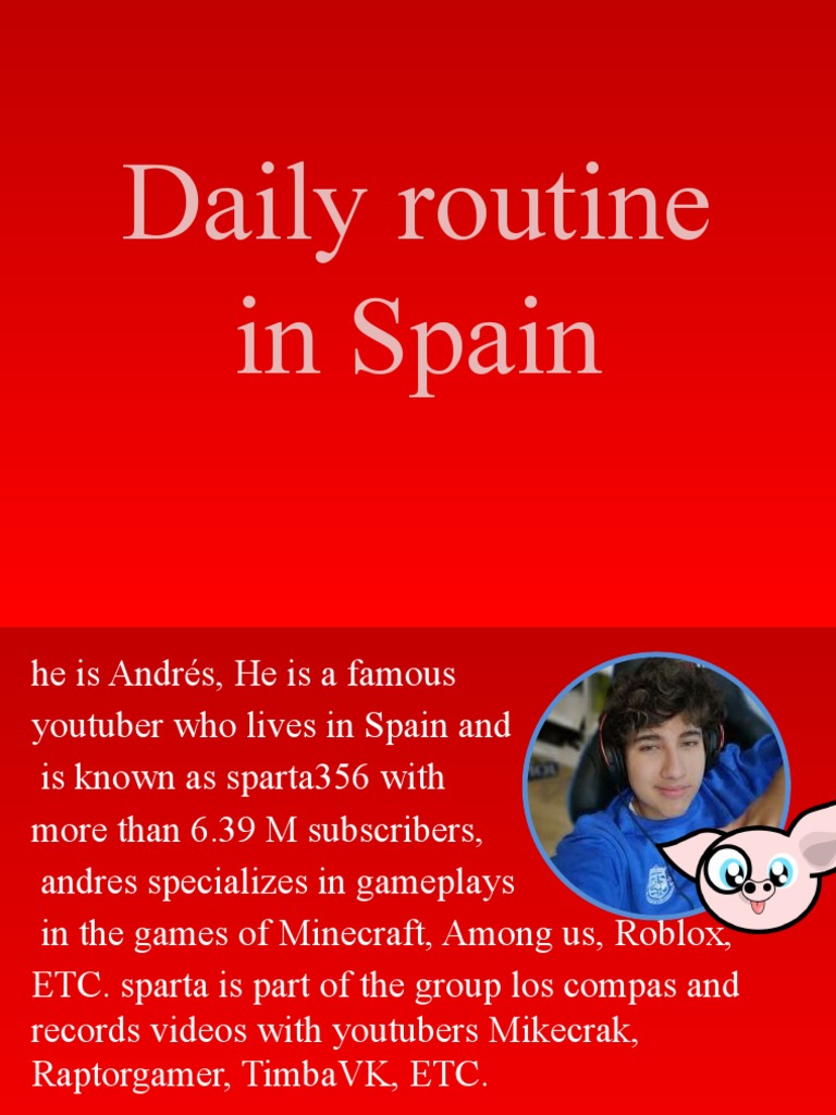 Rutina Diaria en España | PDF