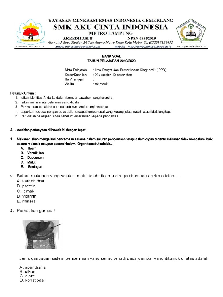 Bank Soal Ippd | PDF