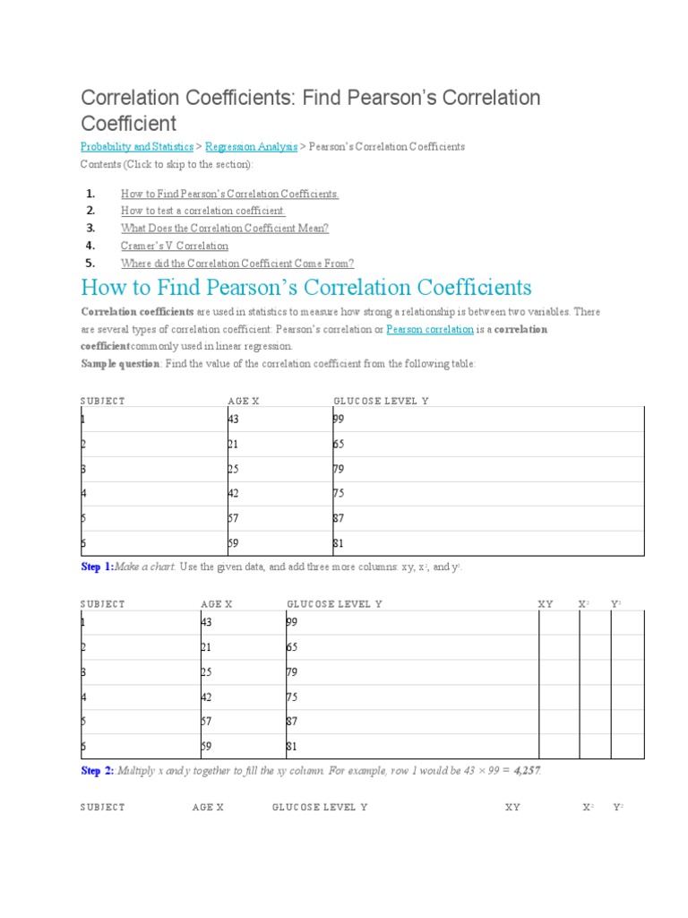 Pearson R Practice 2 Answers | PDF | Correlation And Dependence | Statistics