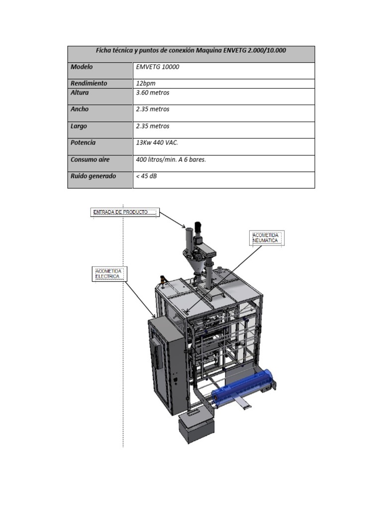 Ficha Tecnica General Solpak | PDF